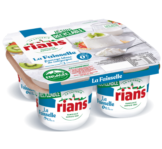 Faisselle 0% : découvrez son goût traditionnel unique | Rians